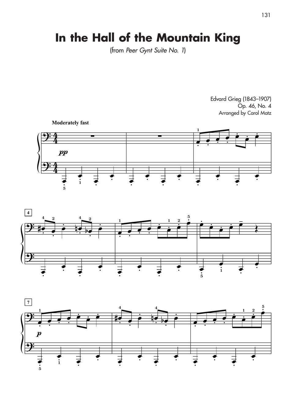 Artist - In the Hall of the Mountain King Easy.pdf Sheets by Artist