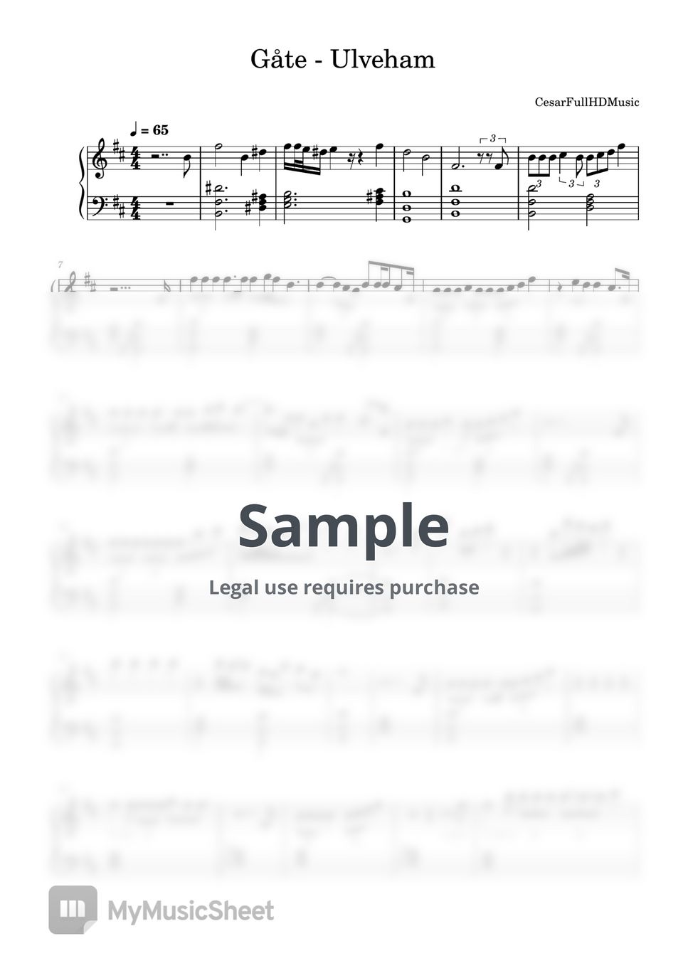 Gåte - Ulveham | Norway 🇳🇴 | Eurovision 2024 Sheets