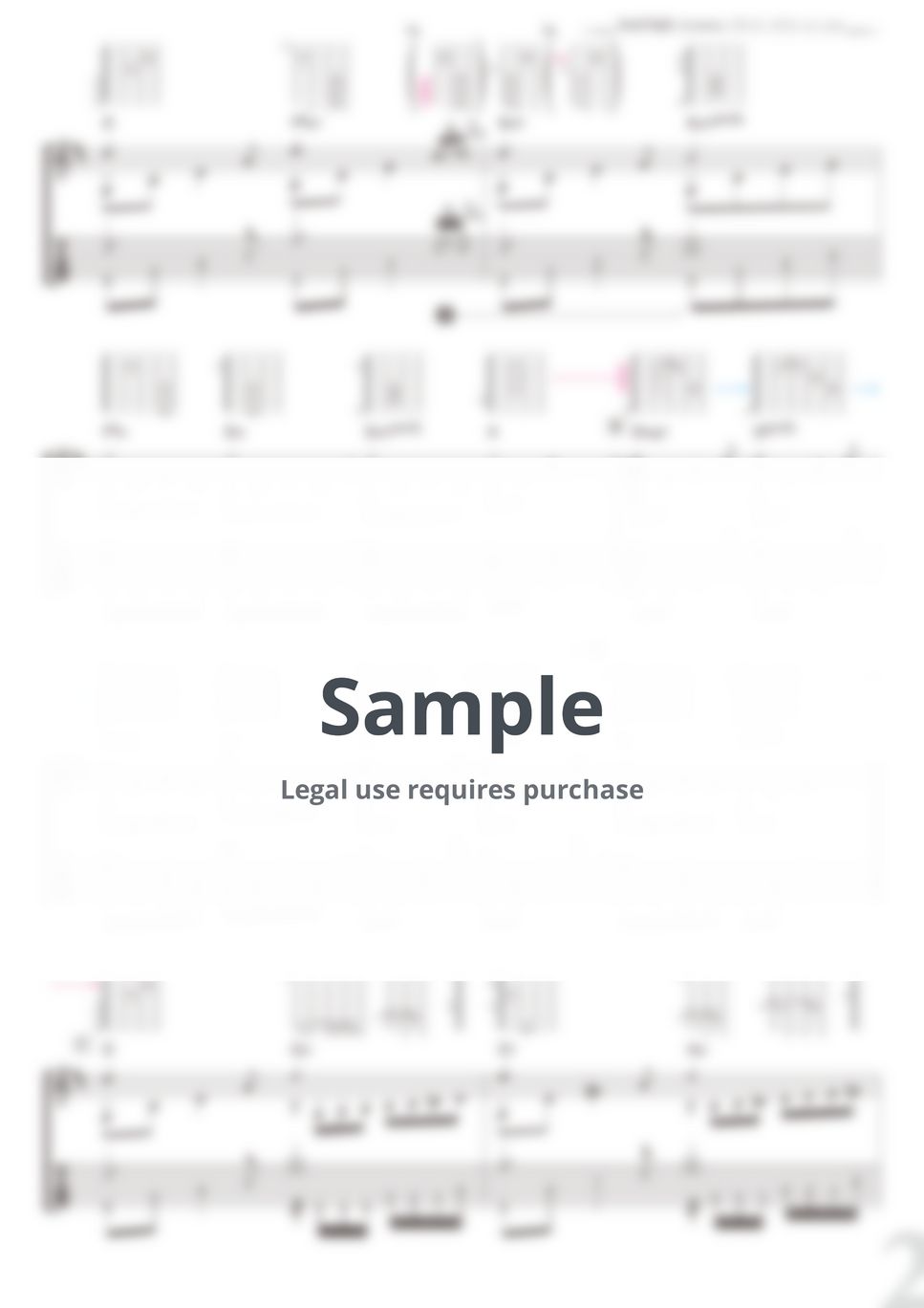 The Beatles - Good Night (Solo Guitar) Tab + 단선 악보 by Daisuke Minamizawa