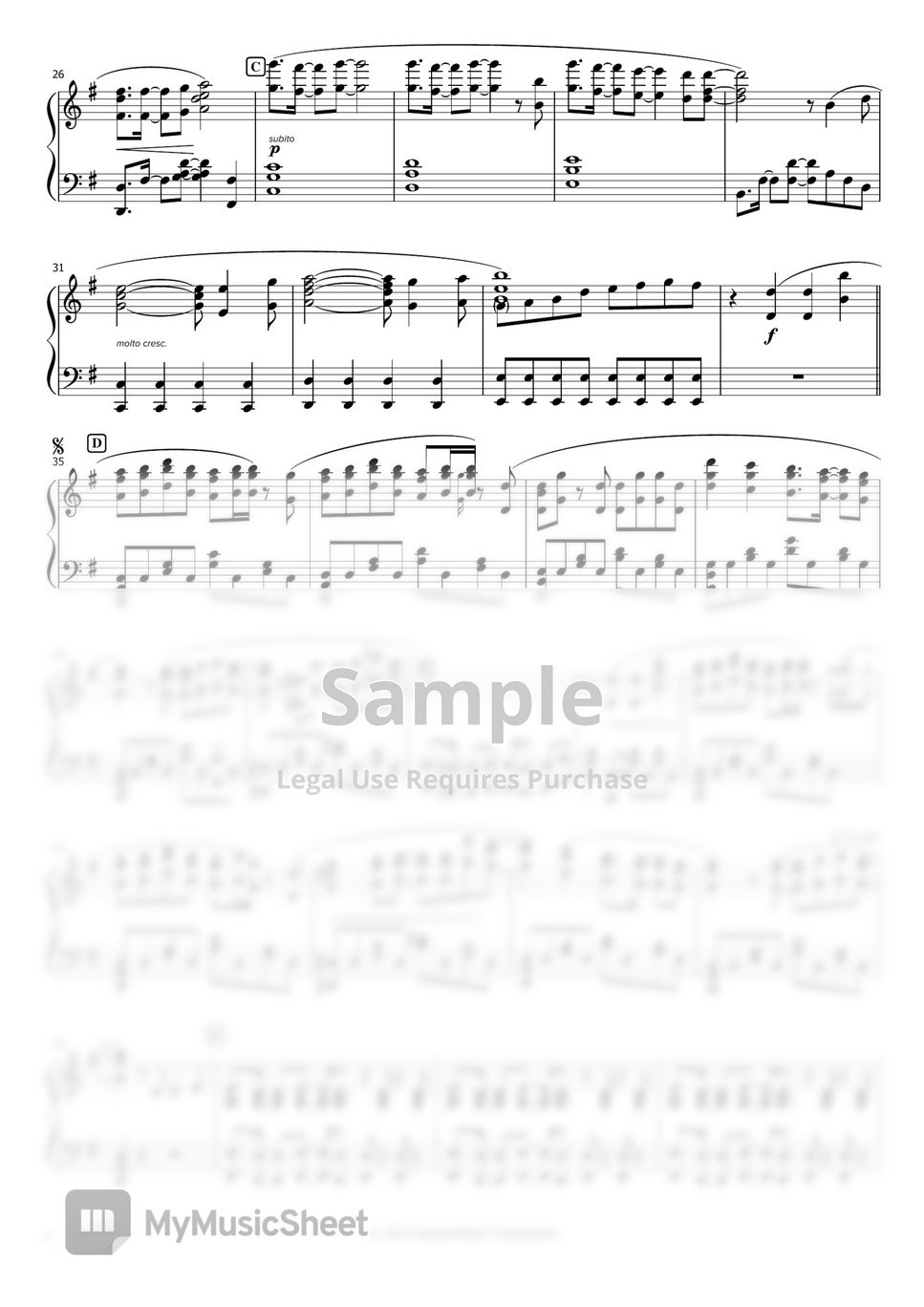 LiSA - Gurenge (Demon Slayer: Kimetsu no Yaiba OP) Sheets by HalcyonMusic