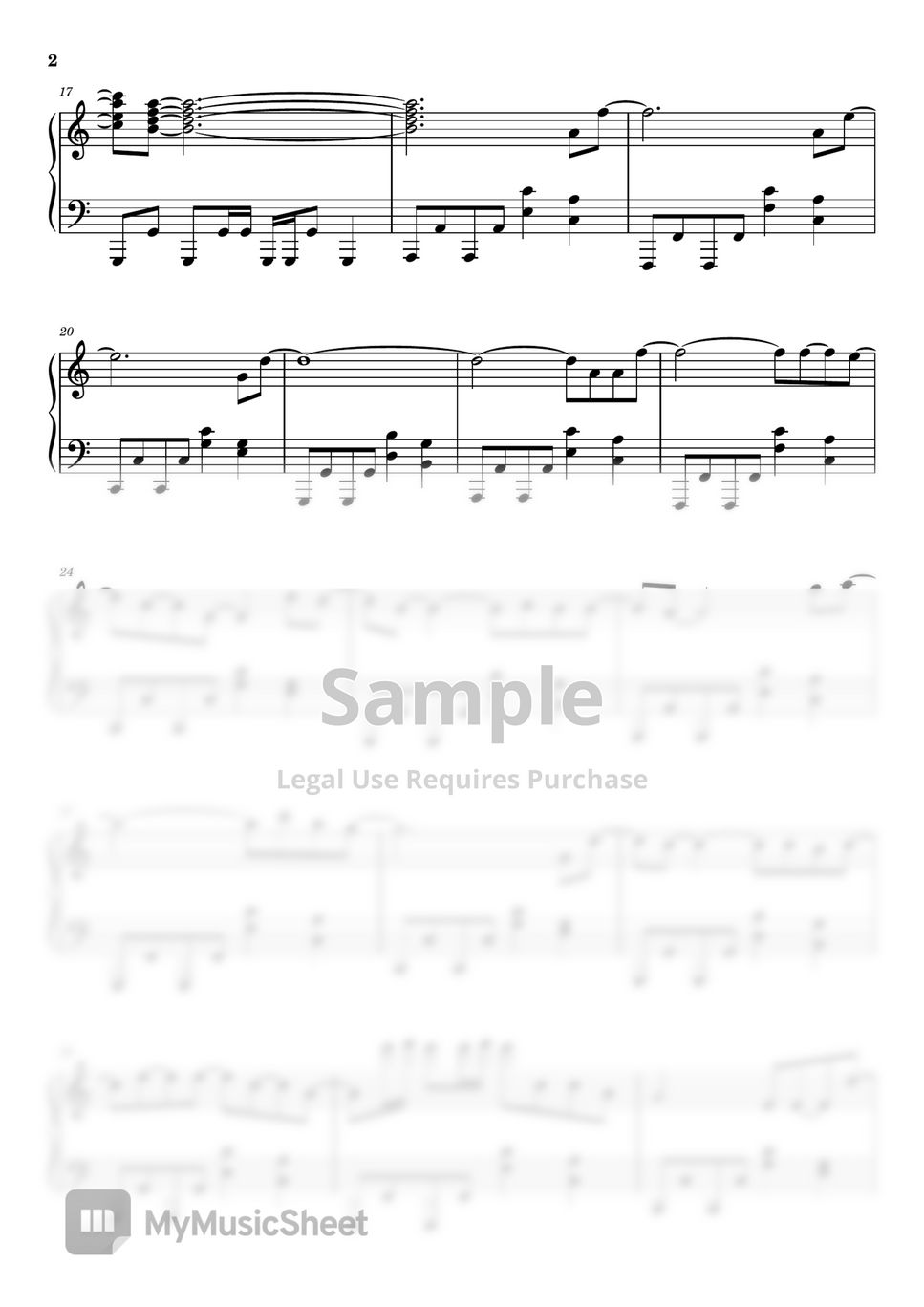 O-Zone - Dragostea Din Tei Sheets by Piano Go Life