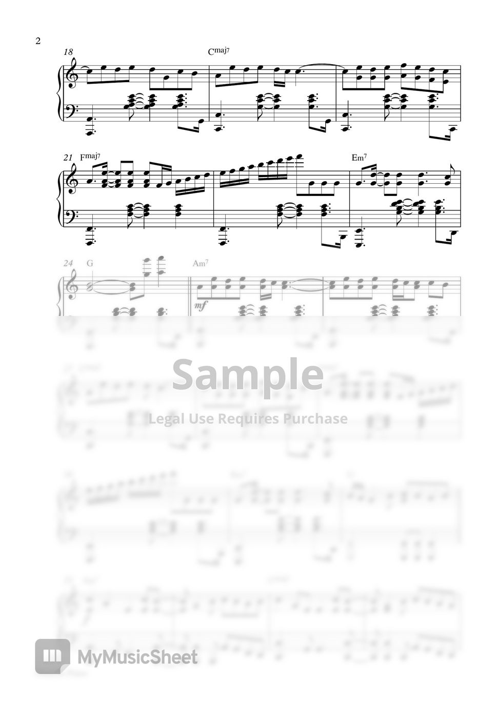 Shawn Mendes, Camila Cabello - Senorita (Piano Sheet) Sheet Music by ...