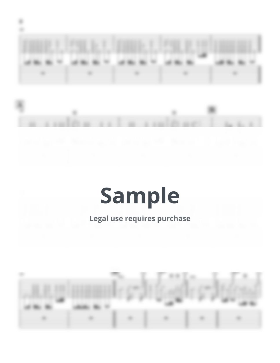 Journey - Mystery Mountain 樂譜 by Ry Kihn