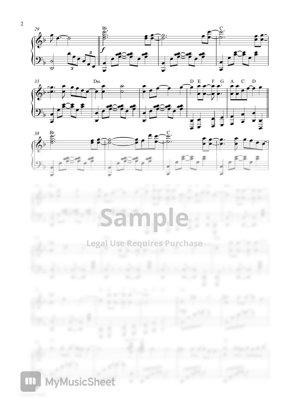 NAYEON - POP! (Piano Sheet) Sheet Music by Pianella Piano