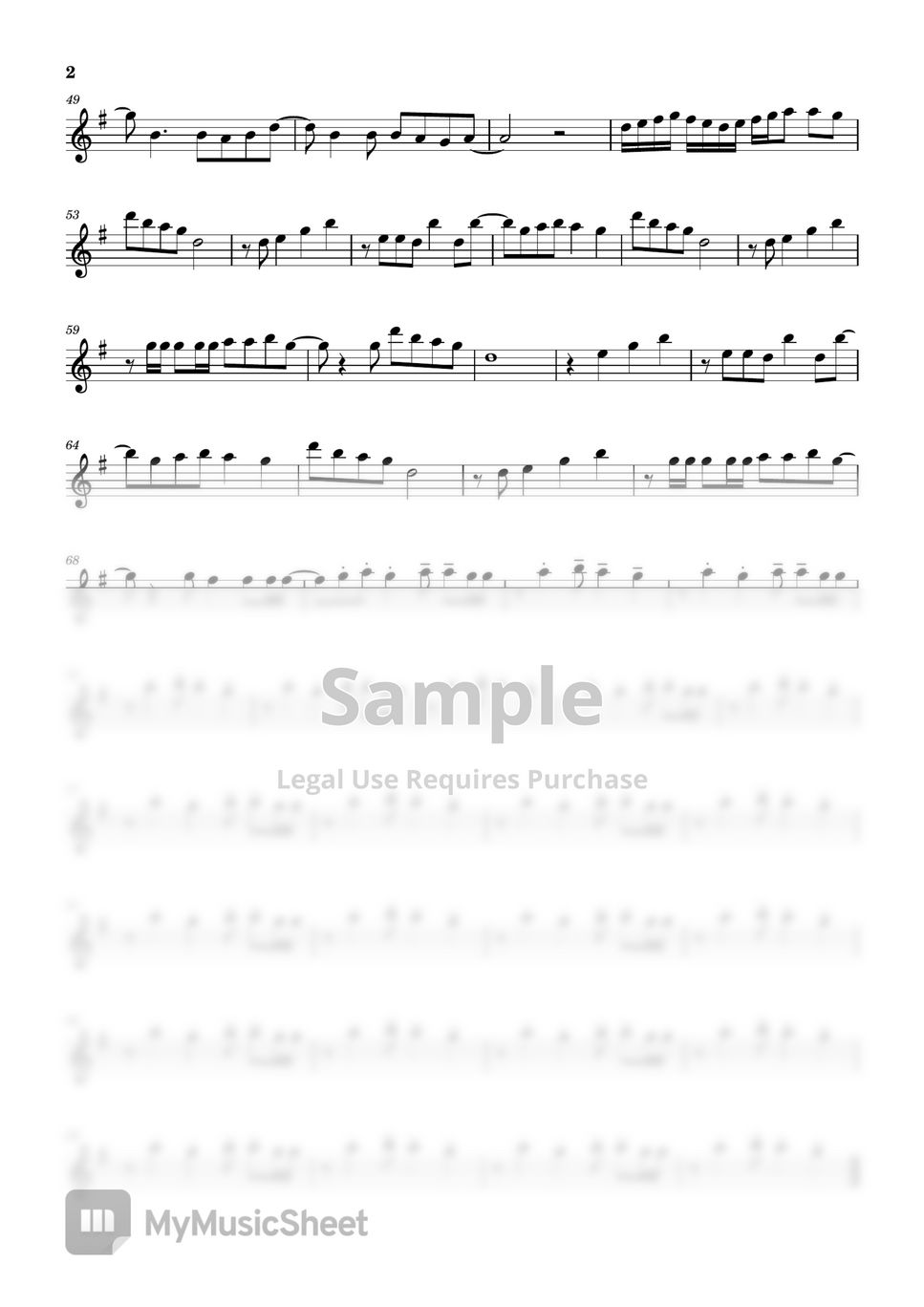 Kygo - Stargazing (Soprano Sax) Sheet Music by WendaMusic