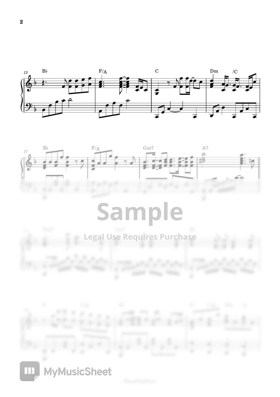 다나카(TANAKA) - 와스레나이(Prod By D-Hack) Sheet Music by HousePlayPiano