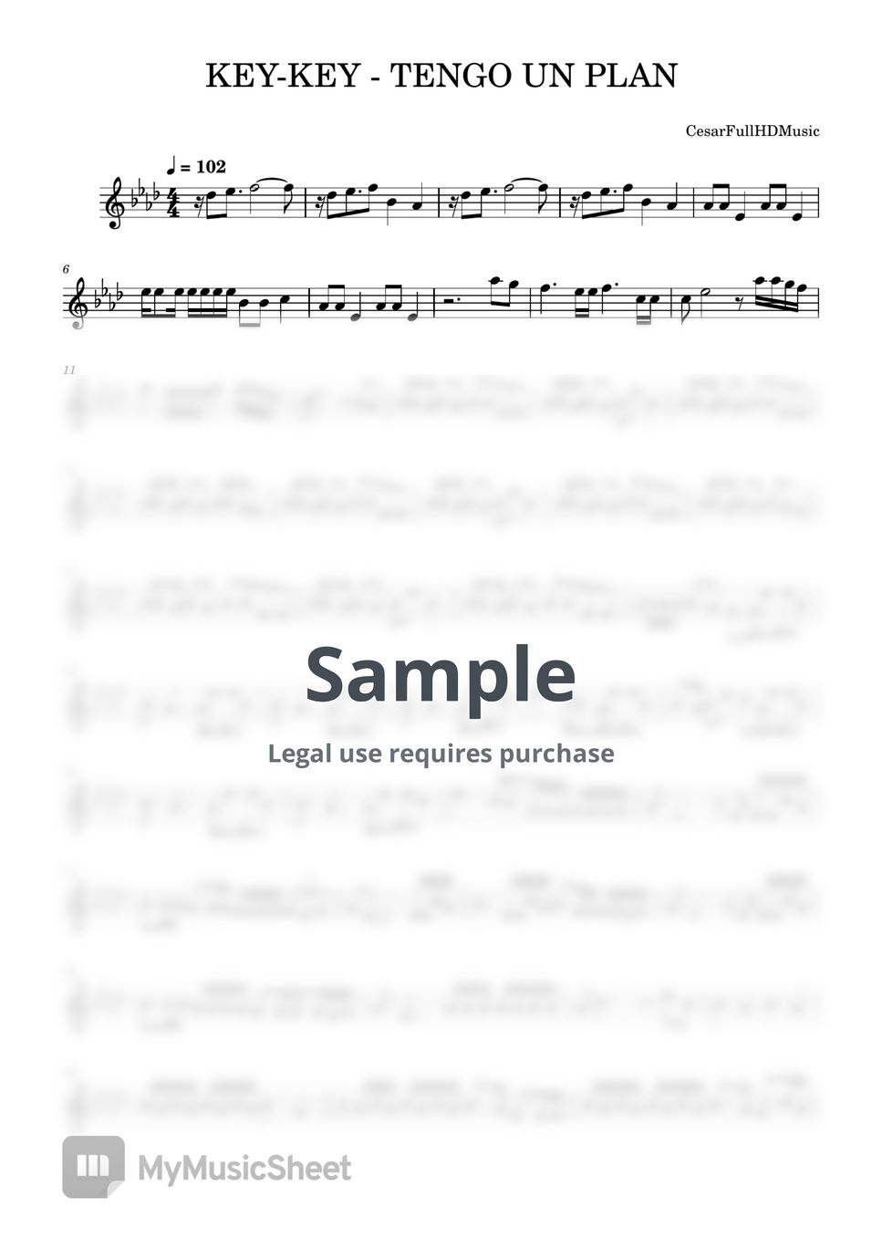 KEY-KEY - TENGO UN PLAN Sheets