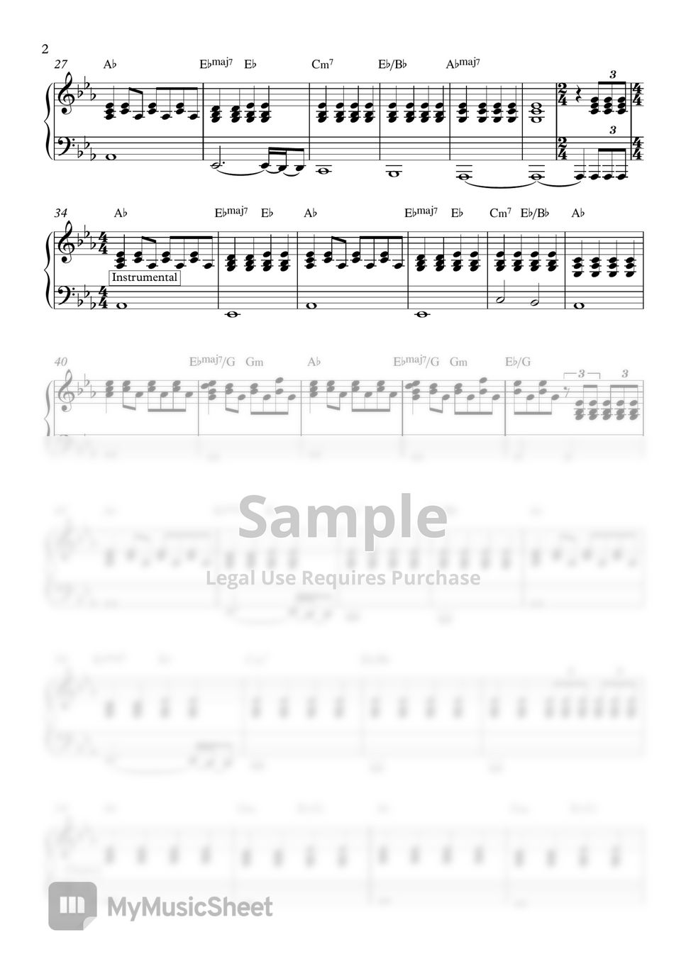 Elisa - Promettimi (spartito pianoforte) Sheet Music by Francesco Piantoni