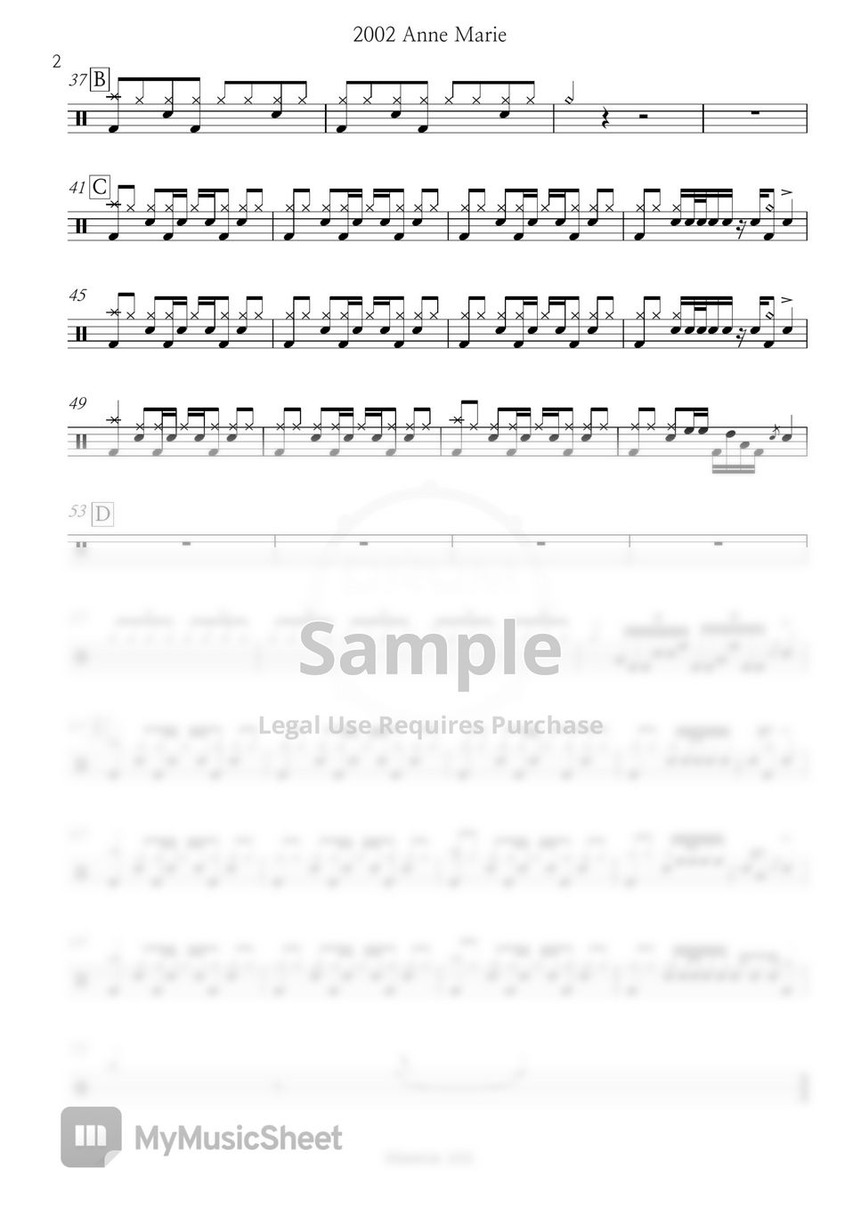 Anne Marie - 2002 Hoja by DrumCore