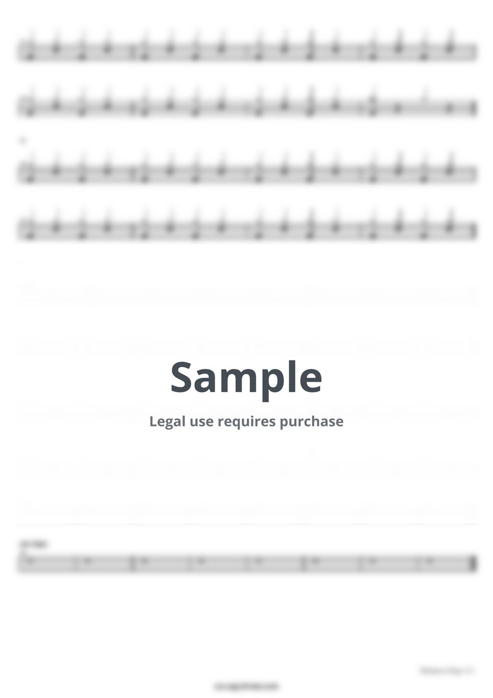 Peach Tree Rascals - Mariposa Sheet Music by copydrum