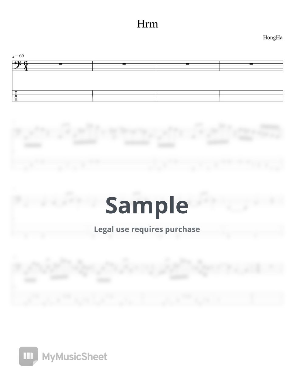 HongHa - Hrm Sheets by Umin
