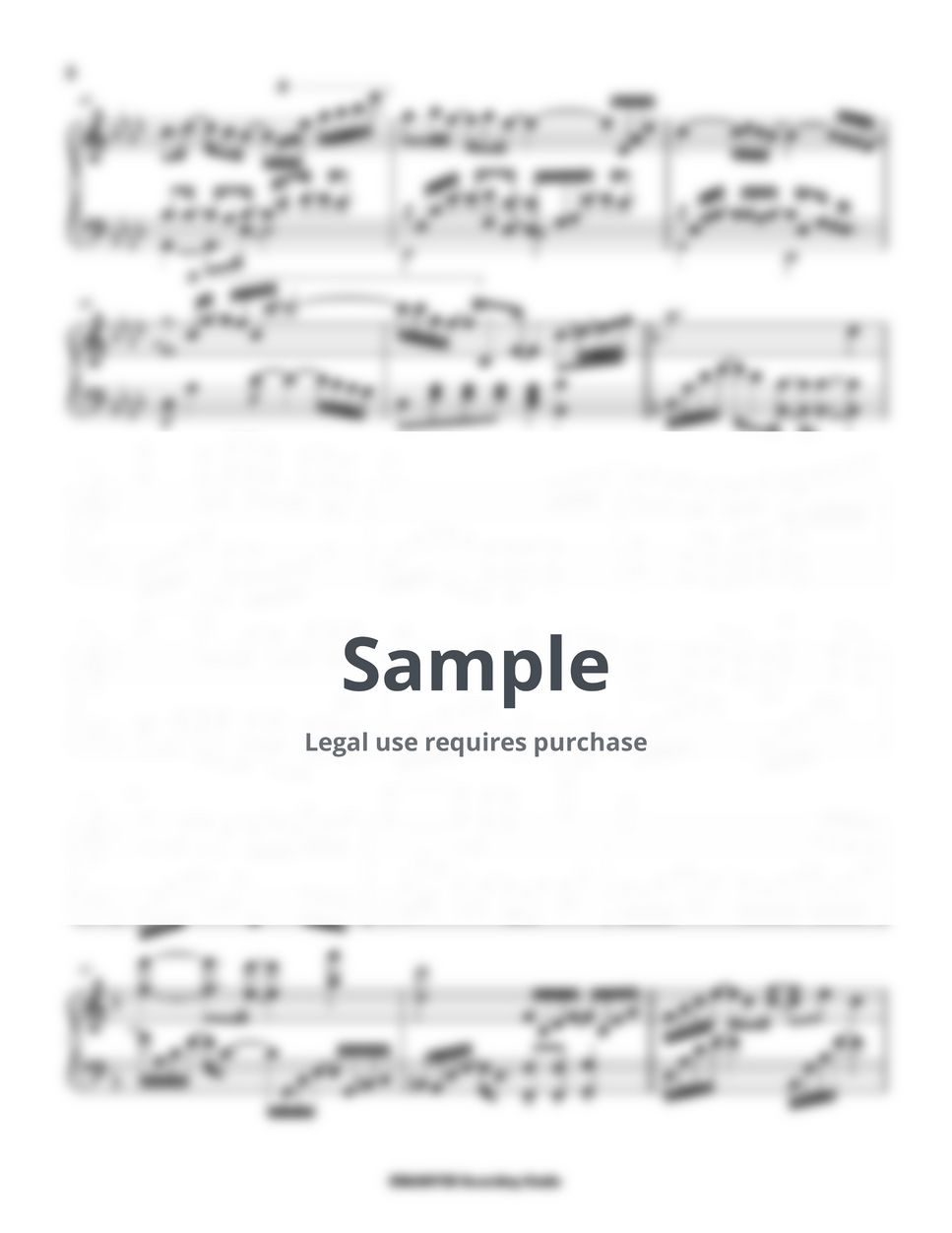 LYn X Leo (VIXX) - Blossom Tears Sheet Music by JENARRTEE Recording Studio