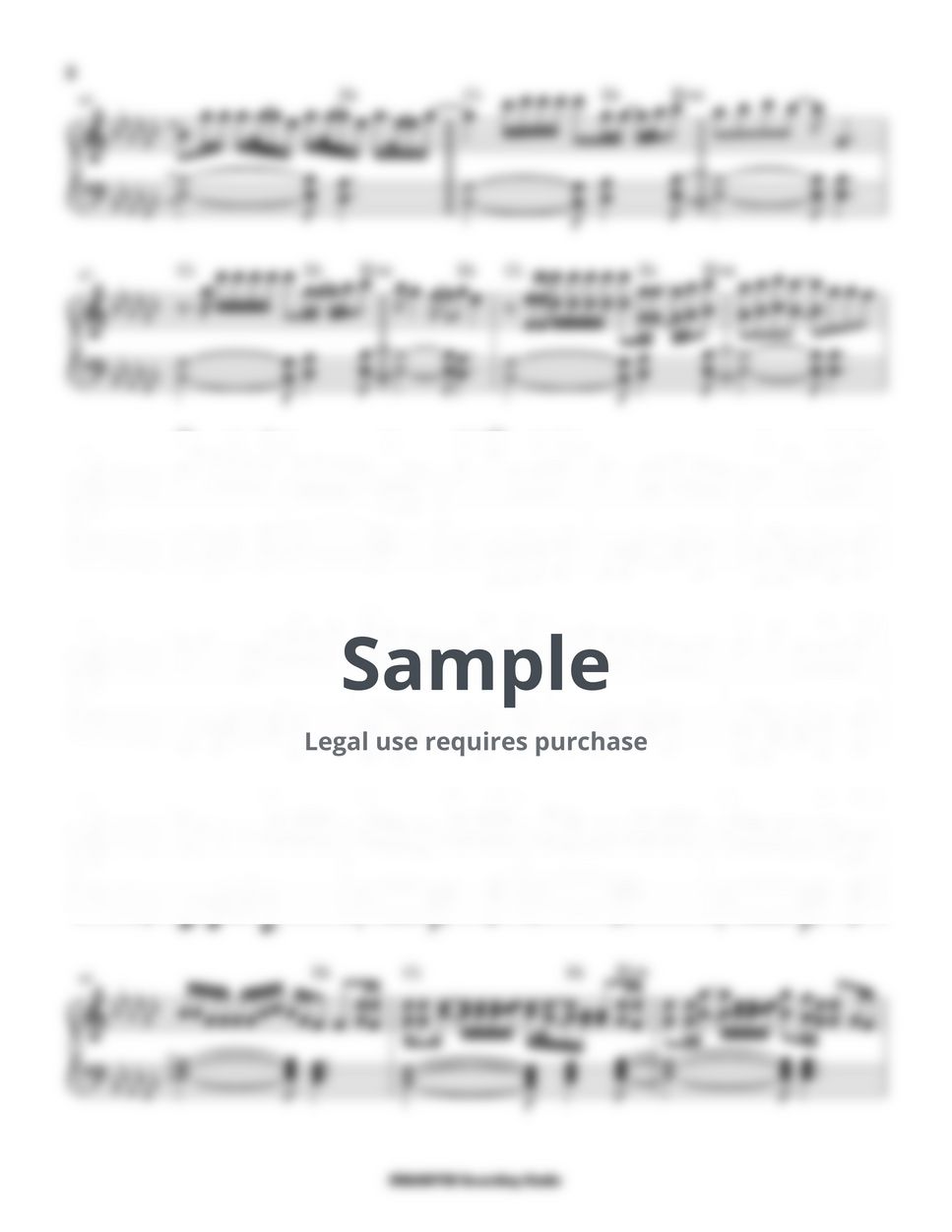 Stray Kids (Changbin, Felix) - Because (Original + Easy Key) Sheet ...