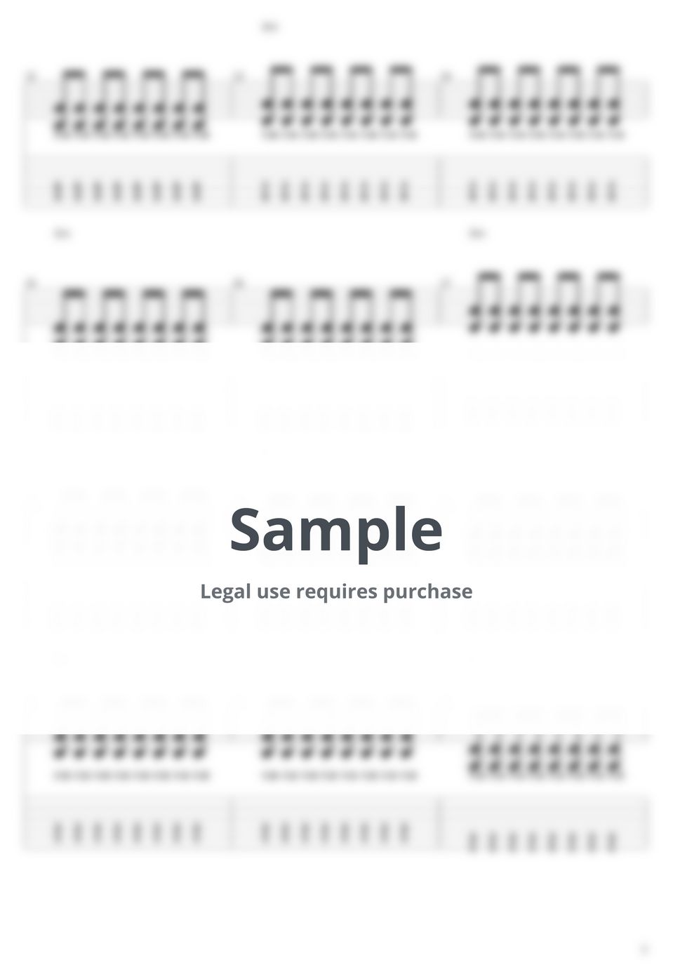 Linkin Park - The Emptiness Machine Tab + Partition à une seule portée ...