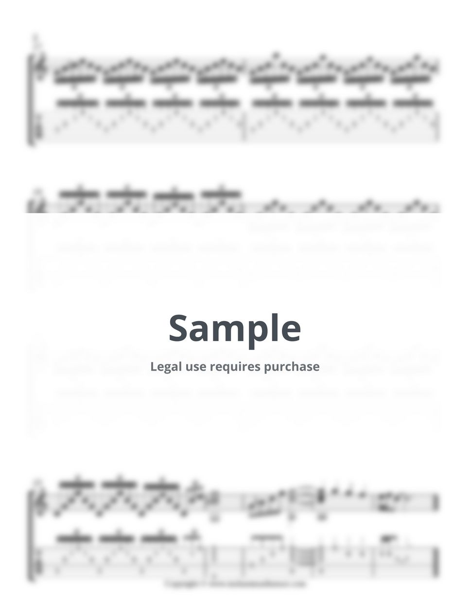 Caleb Arredondo - Echo Sax End TAB+1 pauta by Mohammad Lameei