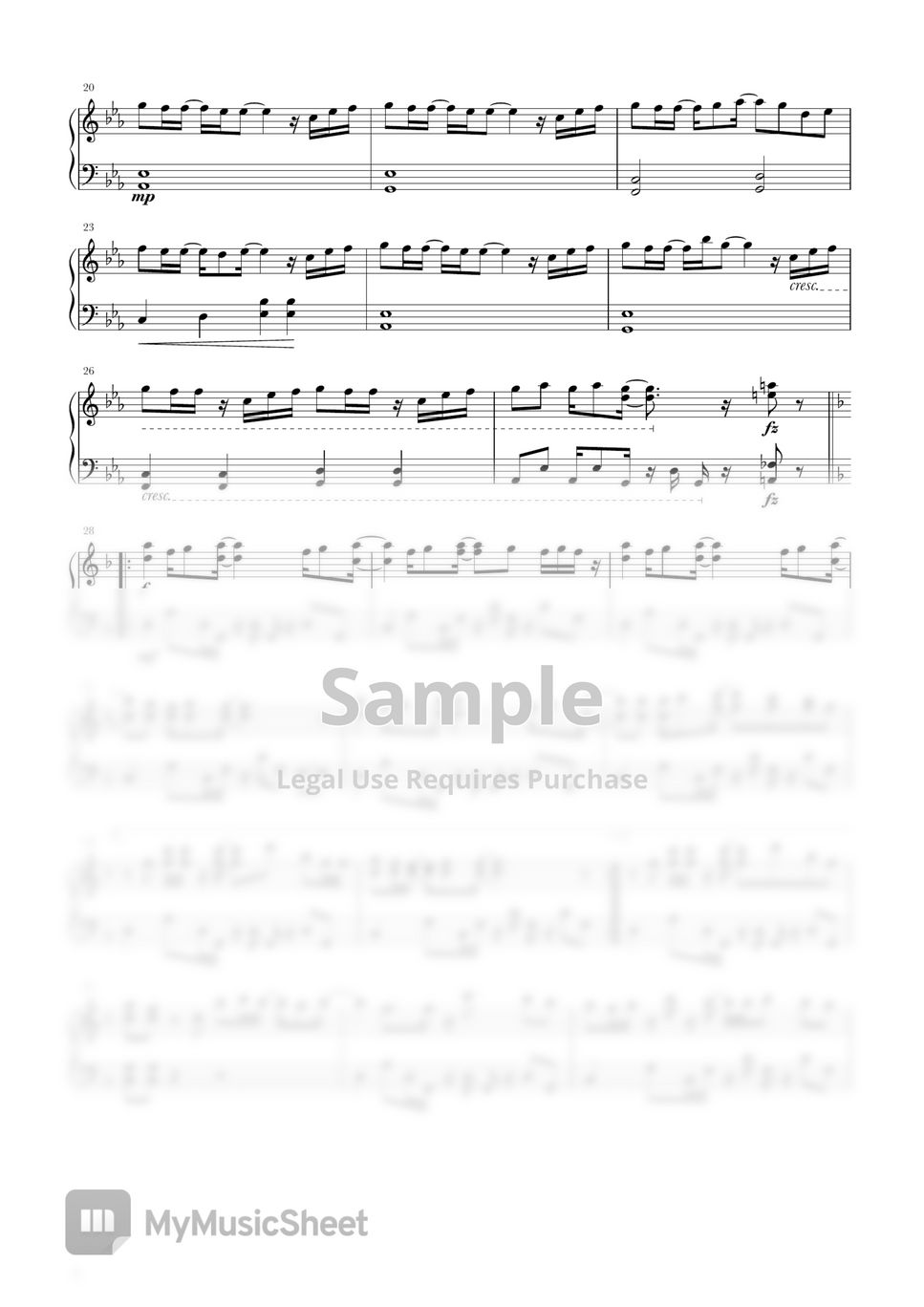 40mp - からくりピエロ (初級、ワンコーラスのみ) Sheet Music by Ray