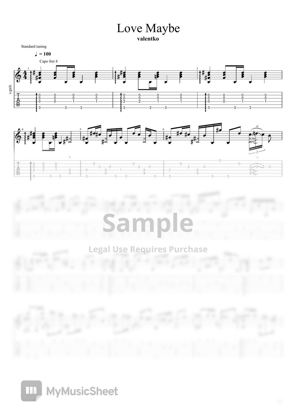 Love Maybe Fingerstyle Cover by Valent Ko - Love Maybe (Secret Number ...