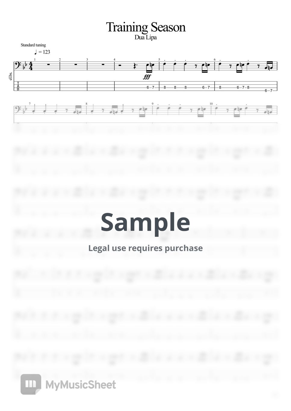 dua lipa - Training Season TAB+1 Staff by Bassblur