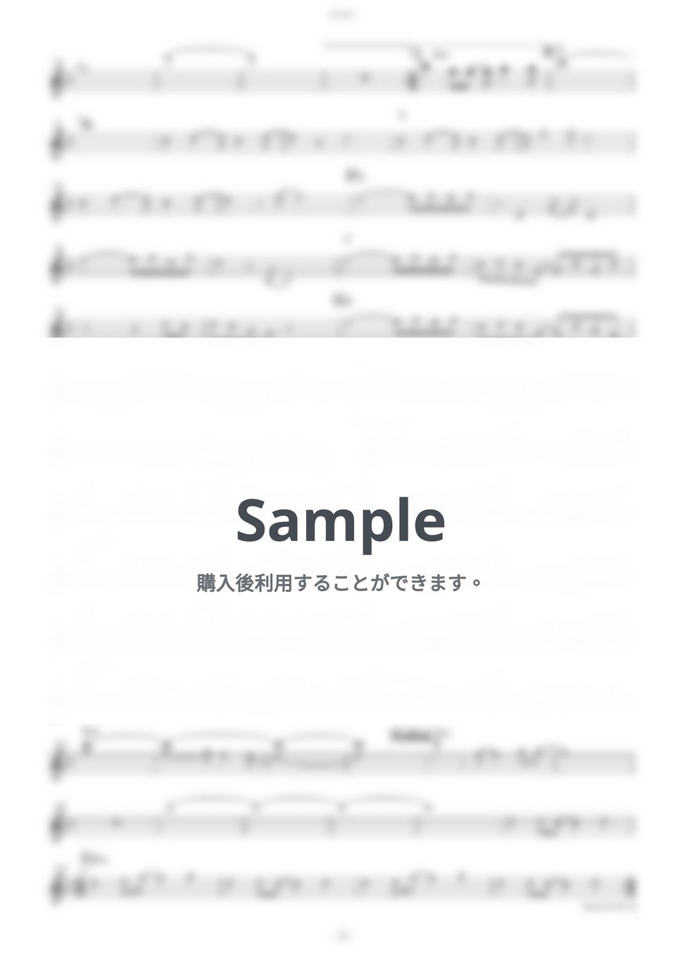 Origa - rise (『攻殻機動隊 S.A.C. 2nd GIG』 / in Bb) 楽譜 by muta-sax