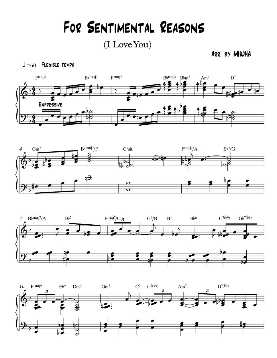 Nat King Cole - (I Love You) For Sentimental Reasons (Jazz Ballad ...