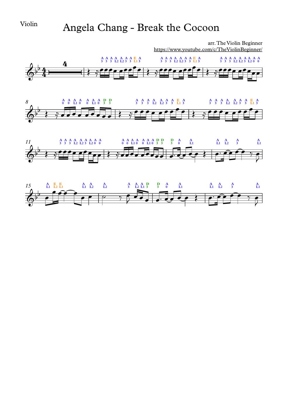 張韶涵 | Angela Chang - 破繭 | Cocoon-Break | 斗羅大陸 Sheets