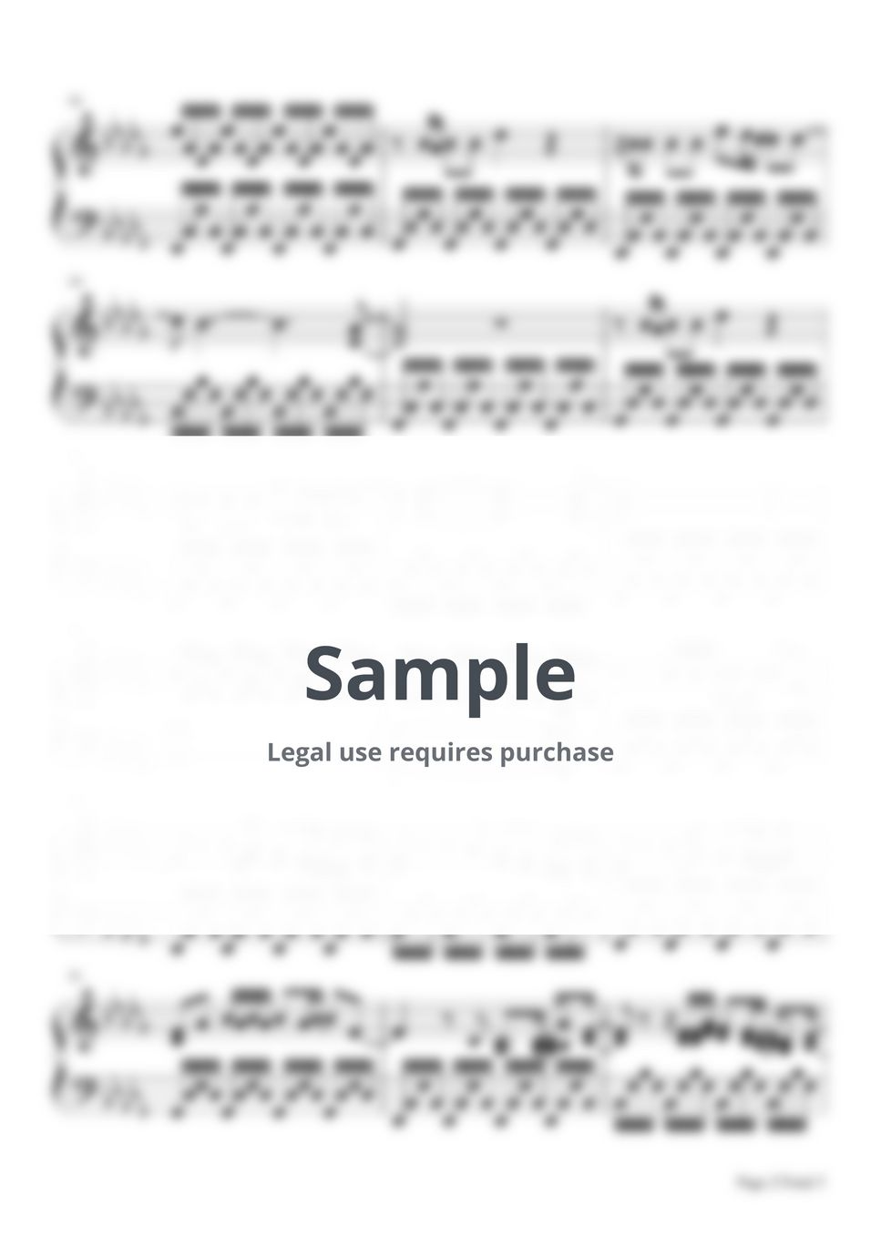 Paramore - Decode (Twilight OST) 악보 by Yilun