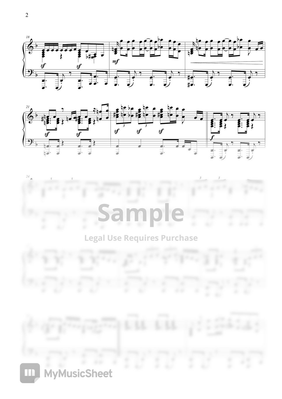 Fujii Kaze - Workin’ Hard Sheets by THIS IS PIANO