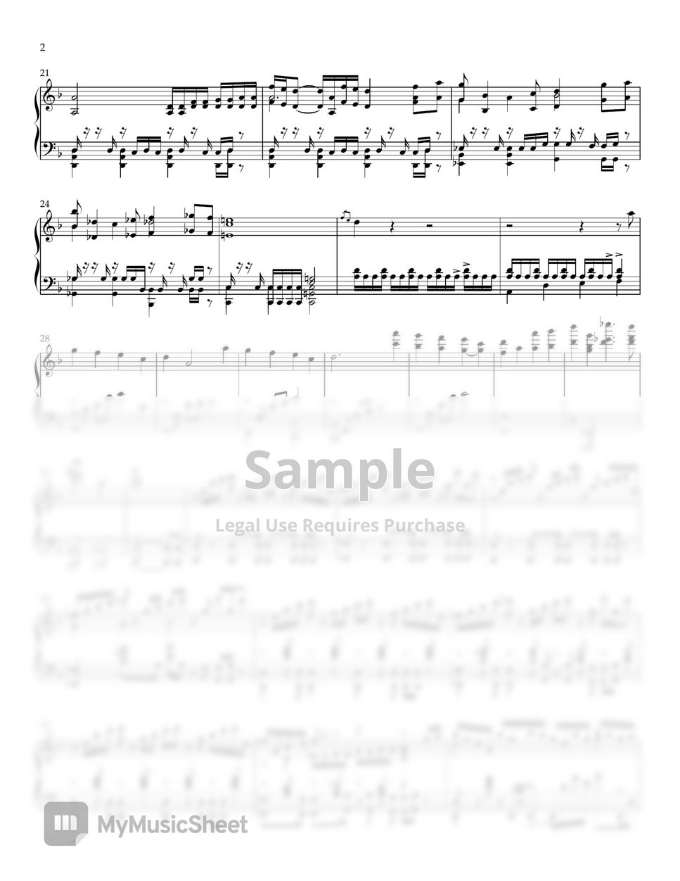 God of War Ragnarok - A Son's Path 악보 by Helian Game Piano