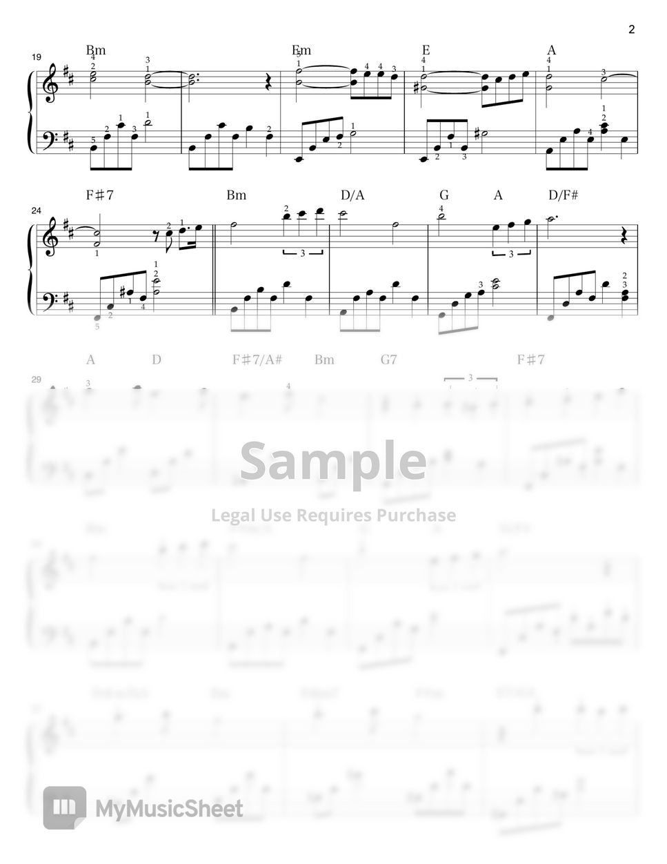 Yuhiki Kuramoto - Meditation (Original Key) Sheet Music by Tutopianorial