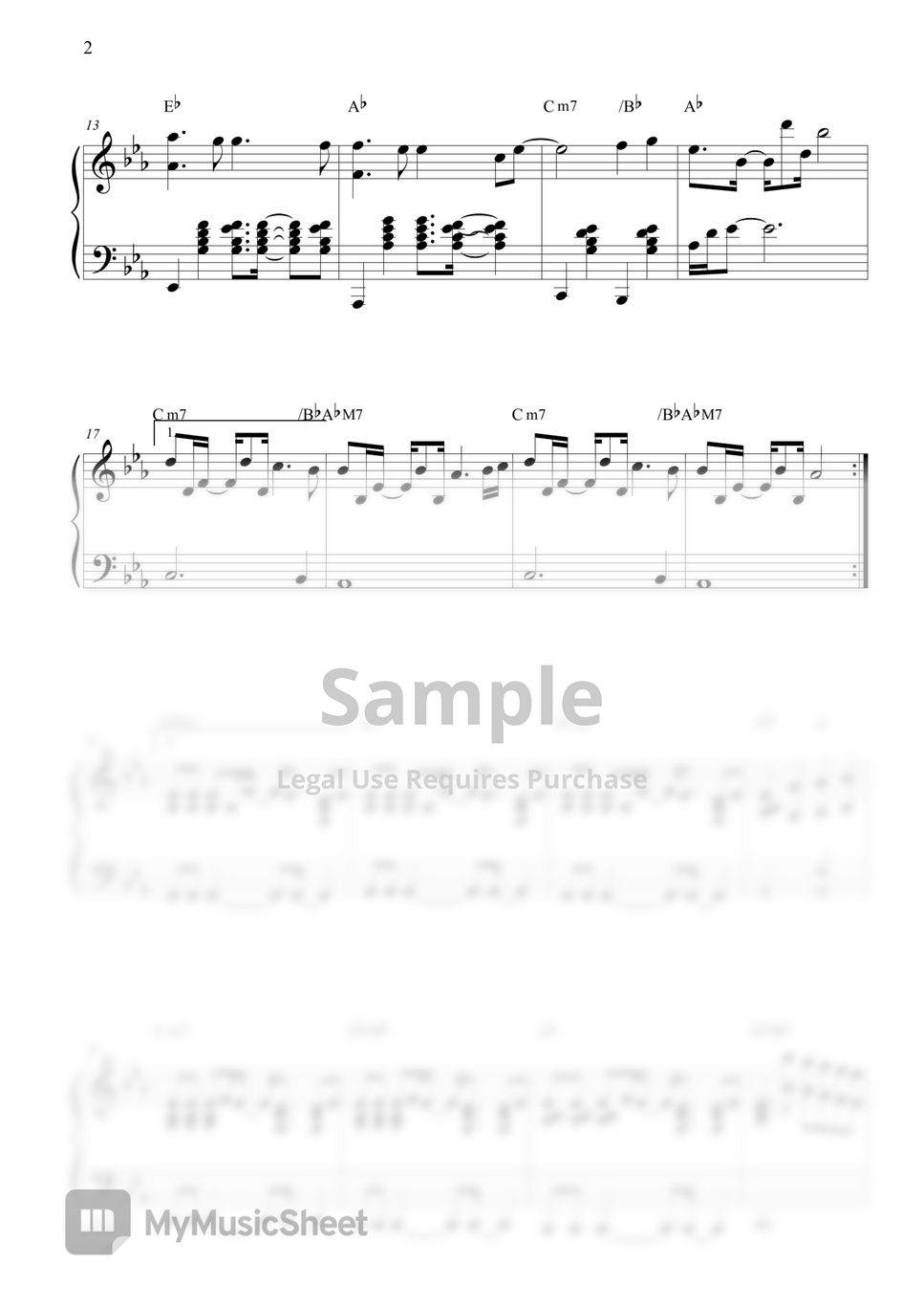 TaeYeon - Dear Me Sheet Music by Catiano