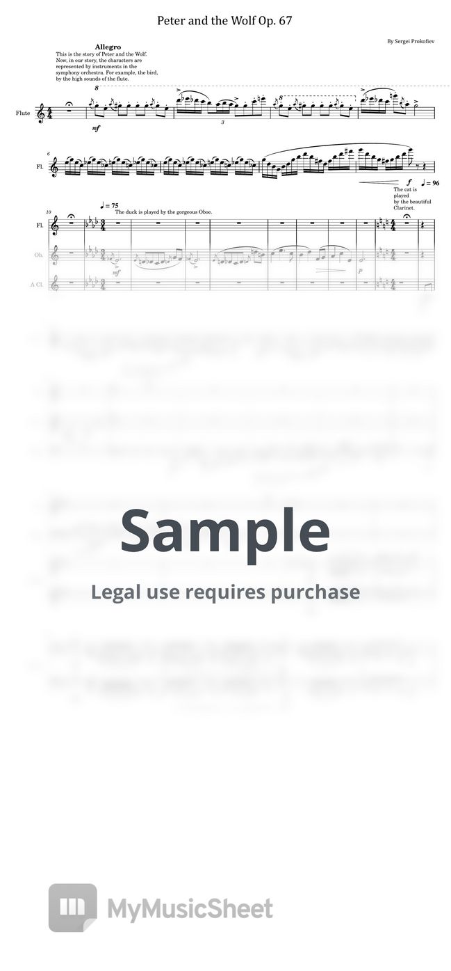 Sergei Prokofiev - Peter and the Wolf, Op.67 (Sergei Prokofiev - For ...