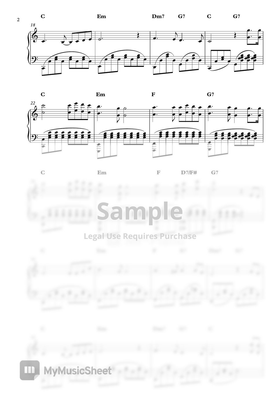 Old K-Pop - Rock Island 악보 by Mr-Piano