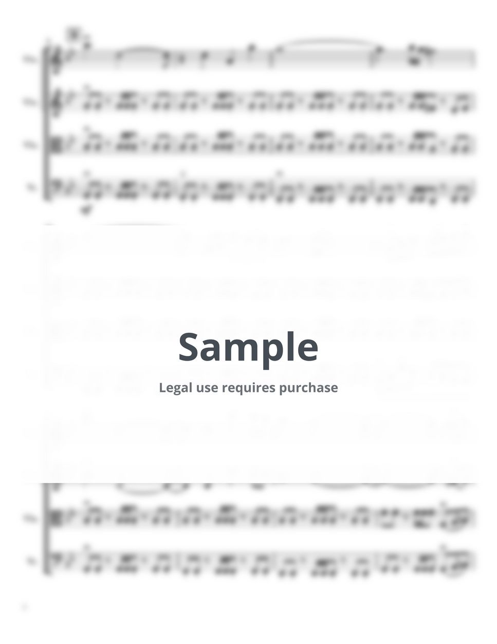 Kim Su Jin - B Rossette (White Tower OST) Sheets by Caden Yun