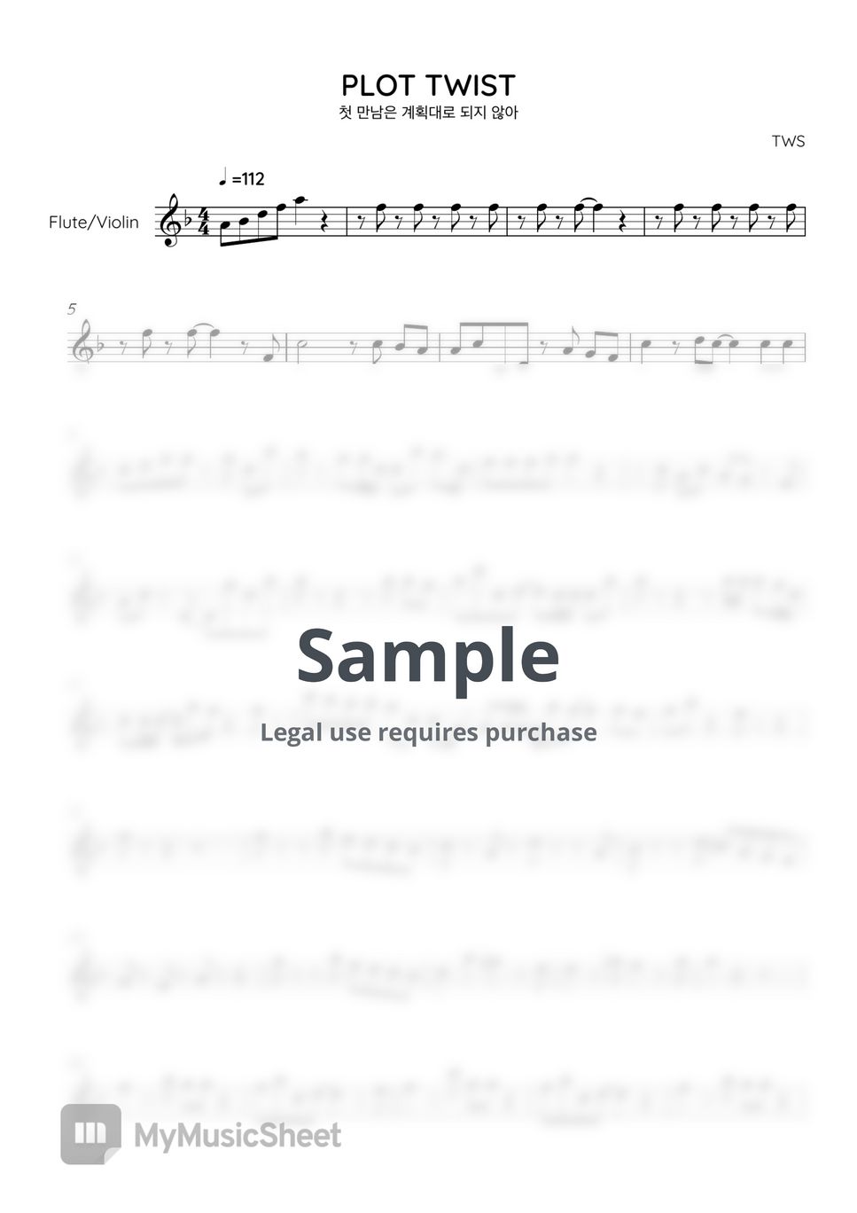 TWS - PLOT TWIST Sheets by JL
