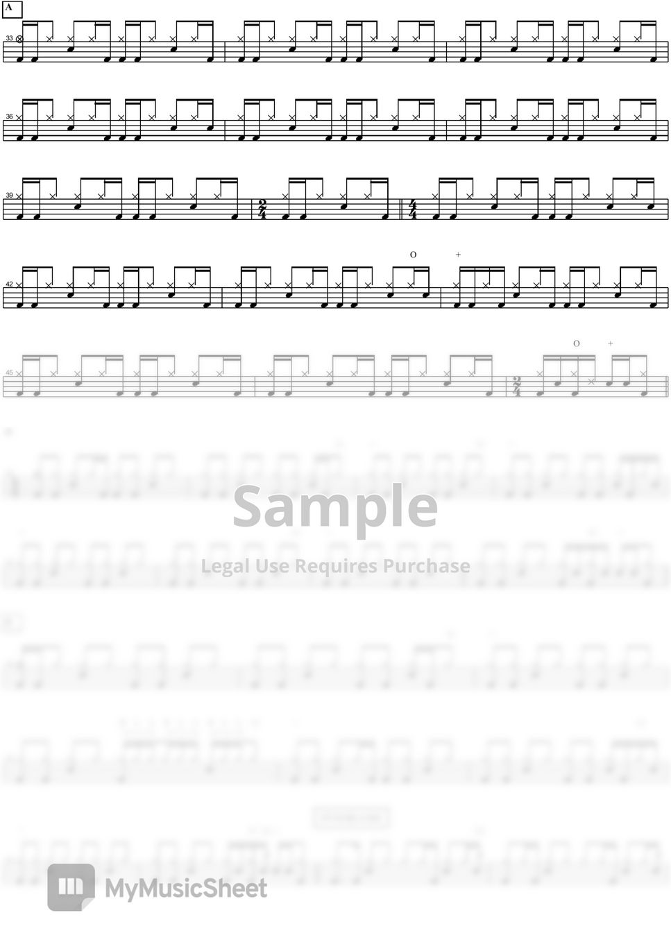 Jamiroquai - Virtual Insanity Sheets by COPYDRUM