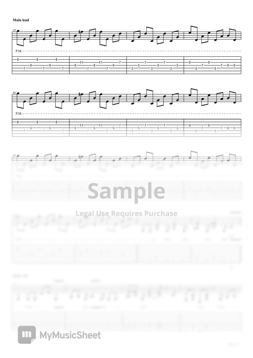 Bomfunk MC'S - Freestyler Sheets by G & Guitar