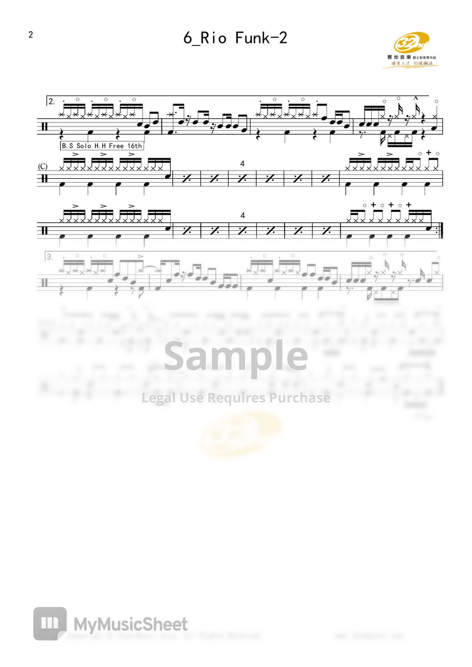 Lee Ritenour ft. Marcus Miller - Rio Funk Sheet Music by 張文光