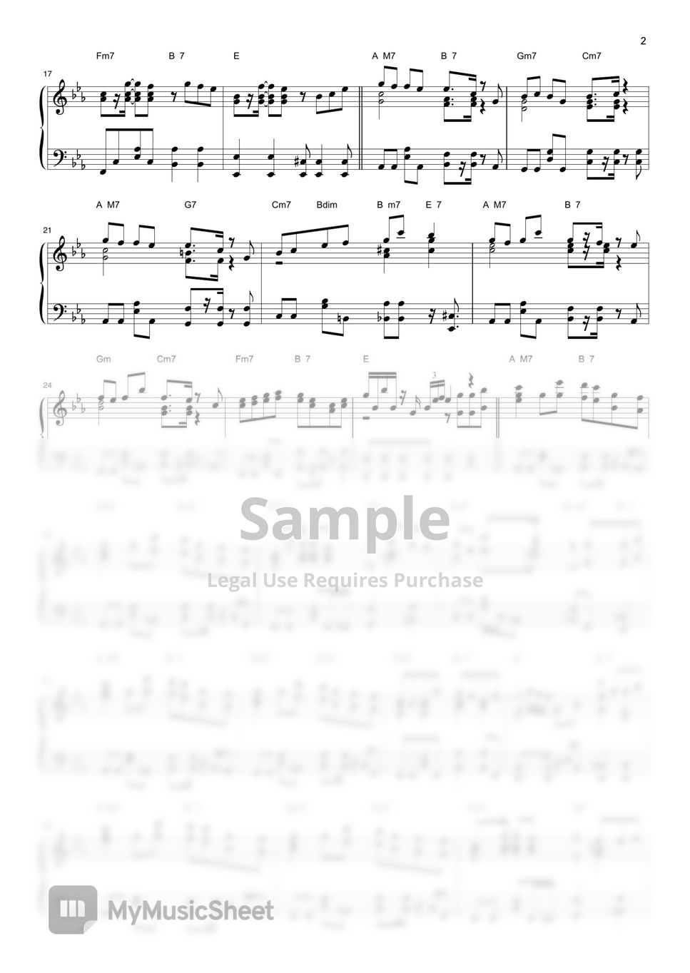 YOASOBI - ツバメ（feat.ミドリーズ）(Tsubame) Sheet Music by THETA PIANO