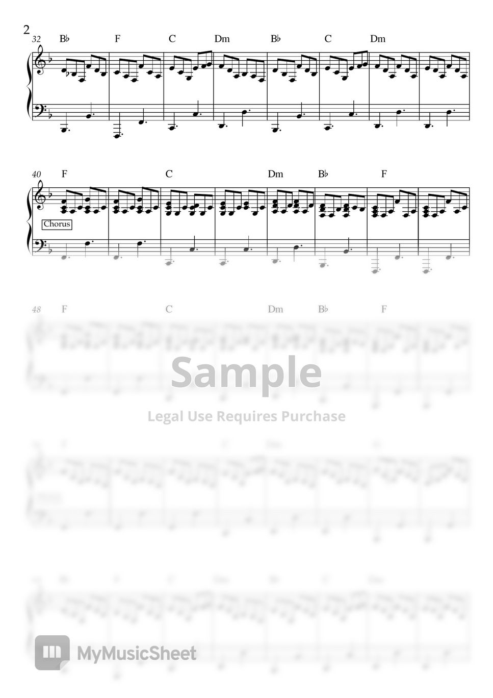 Elisa - A modo tuo (spartito pianoforte) Sheet Music PDF | Francesco ...