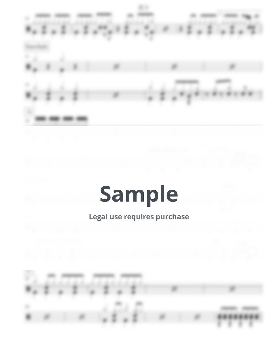 星野源 恋 Sheets By Arkadia Drums