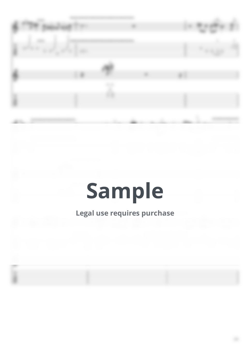 김건모 - 서울의 달 (backing track) Sheet Music by 무무_mumu guitar