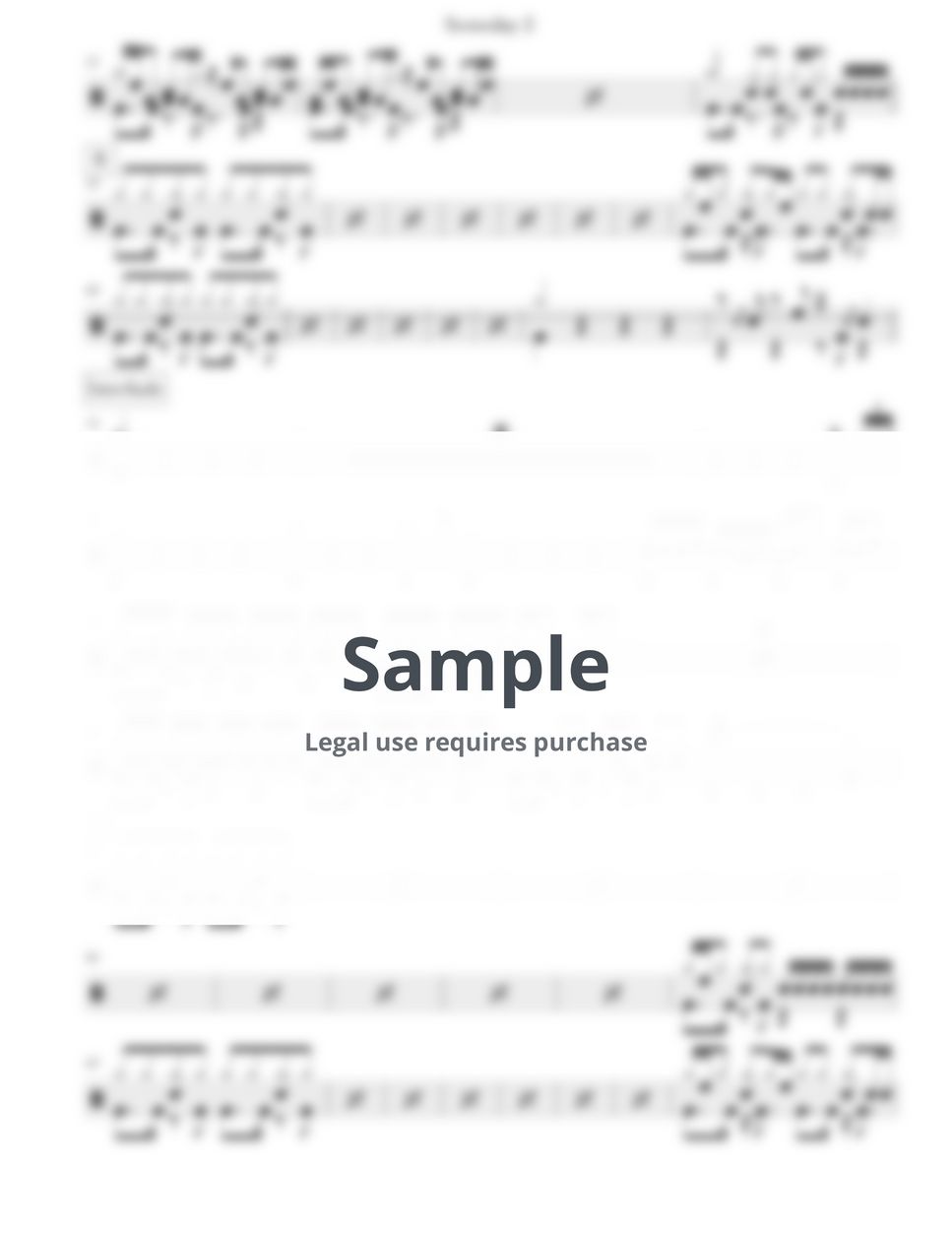 coldrain - Someday Sheets by Arkadia Drums