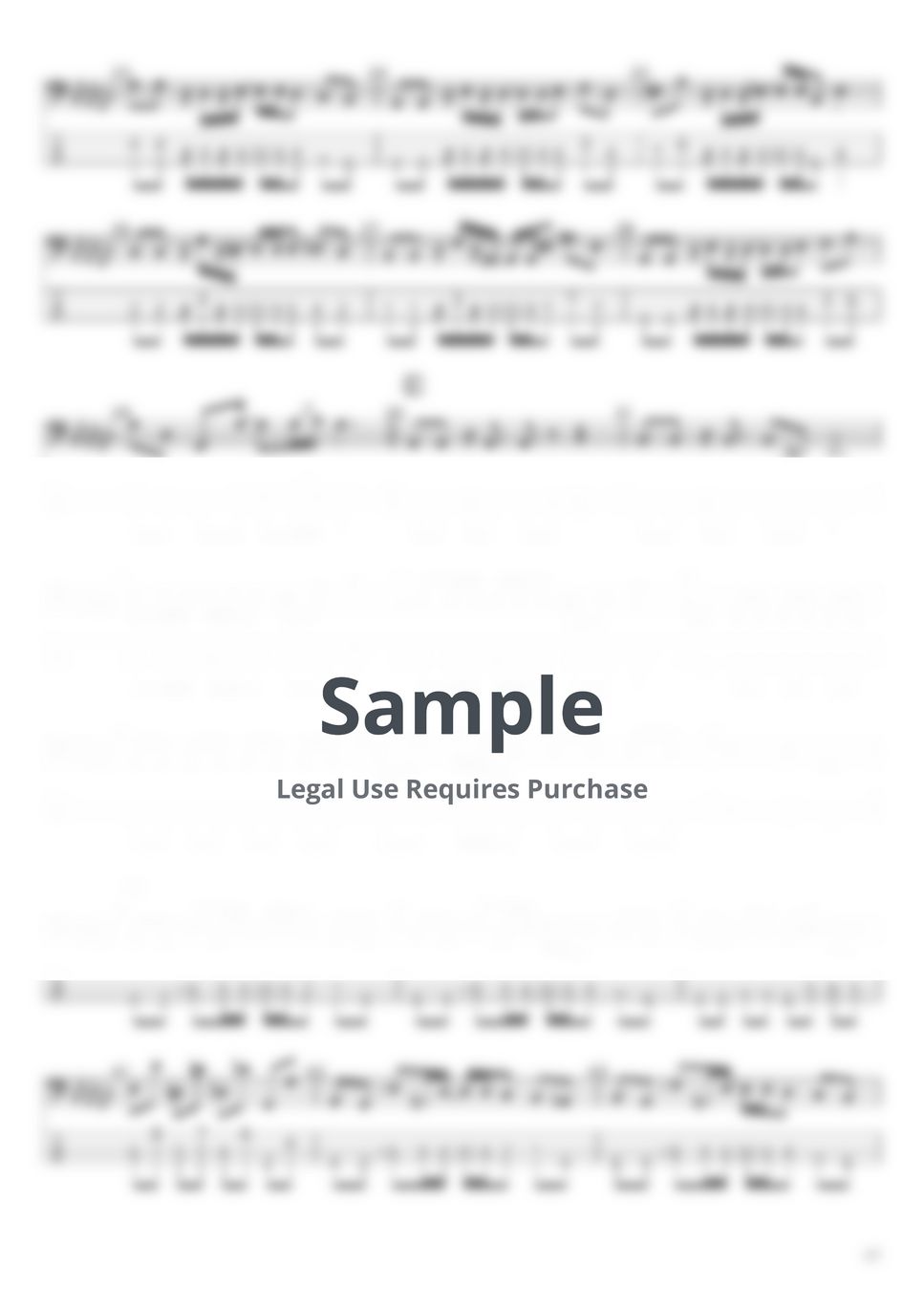 UNISON SQUARE GARDEN - シュガーソングとビターステップ Tab + 1staff by たぶべー