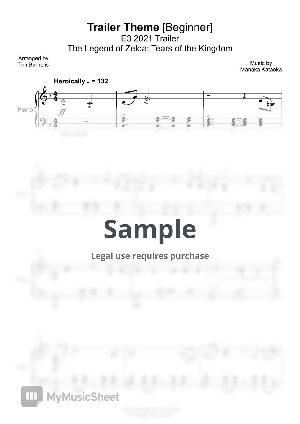 The Legend of Zelda: Tears of the Kingdom - E3 2021 Trailer [Beginner ...