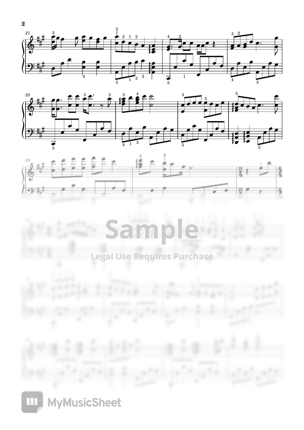 John Denver - Perhaps Love (Piano Solo) Sheet Music by SangHeart Play