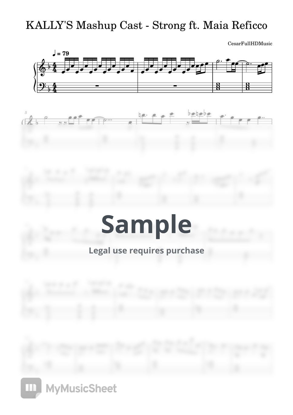 KALLY'S Mashup Cast ft. Maia Reficco - Strong Sheets