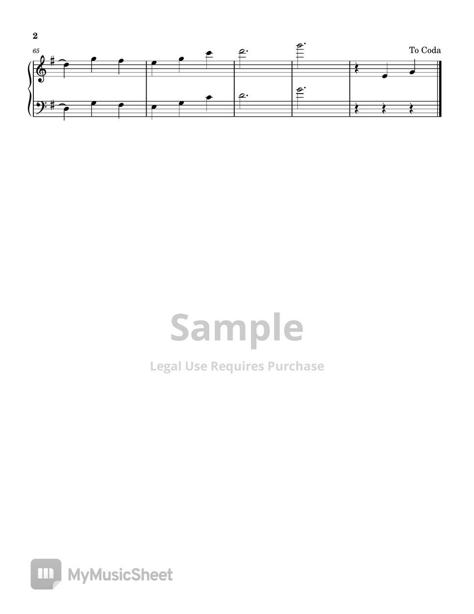 E.Satie - Je Te Veux (Classical) Nota by Denise Chung