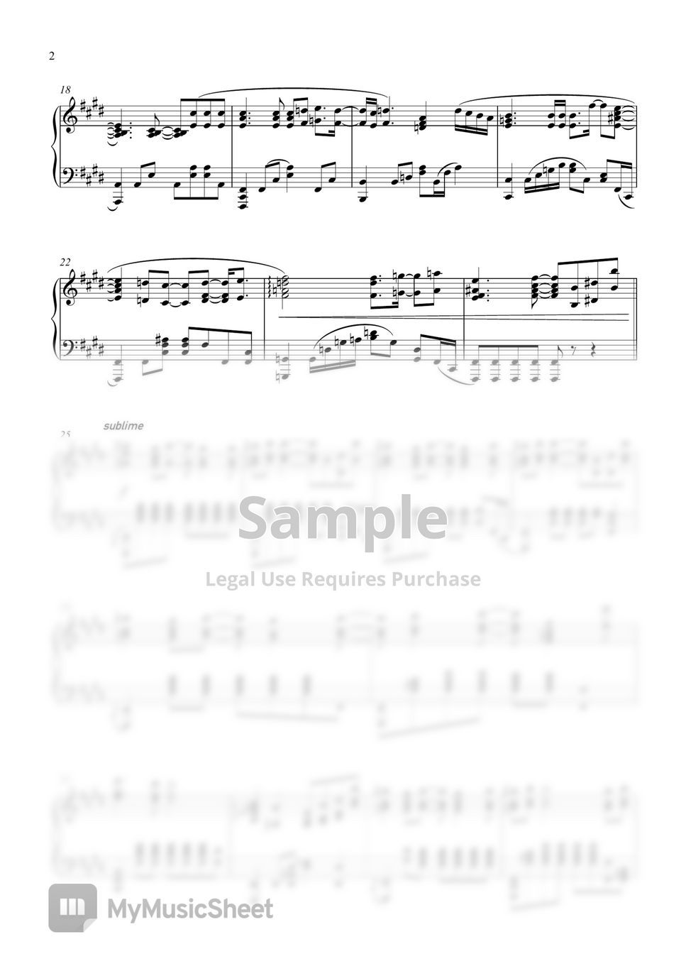 Aimer - marie Sheets by SLSMusic