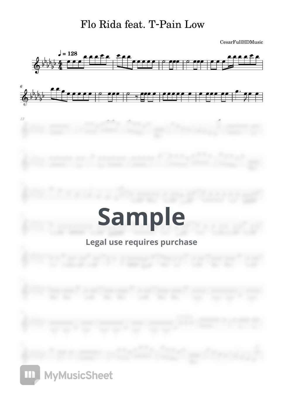 Flo Rida feat. T‐Pain - Low Sheets