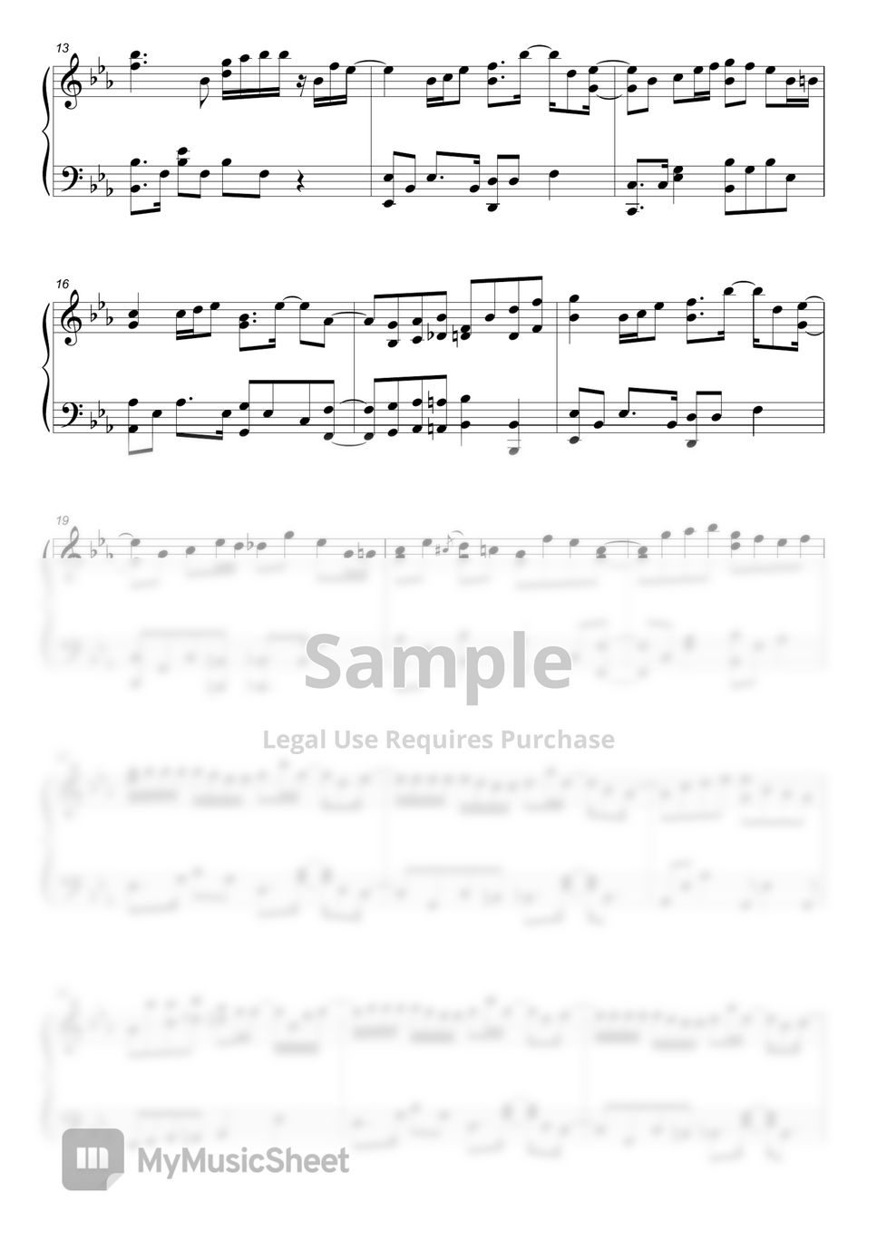 YOASOBI - Mou Sukoshi Dake(もう少しだけ) Sheets by HANPPYEOMPIANO